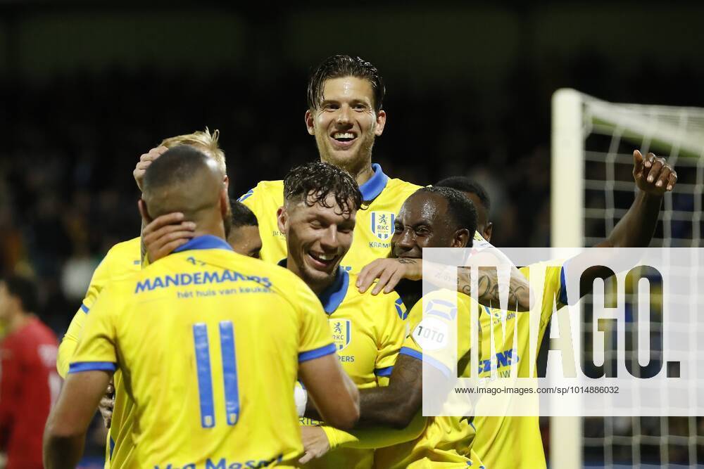 WAALWIJK lr Iliass Bel Hassani or RKC Waalwijk, Roy Kuijpers or RKC Waalwijk, Vurnon Anita or RKC