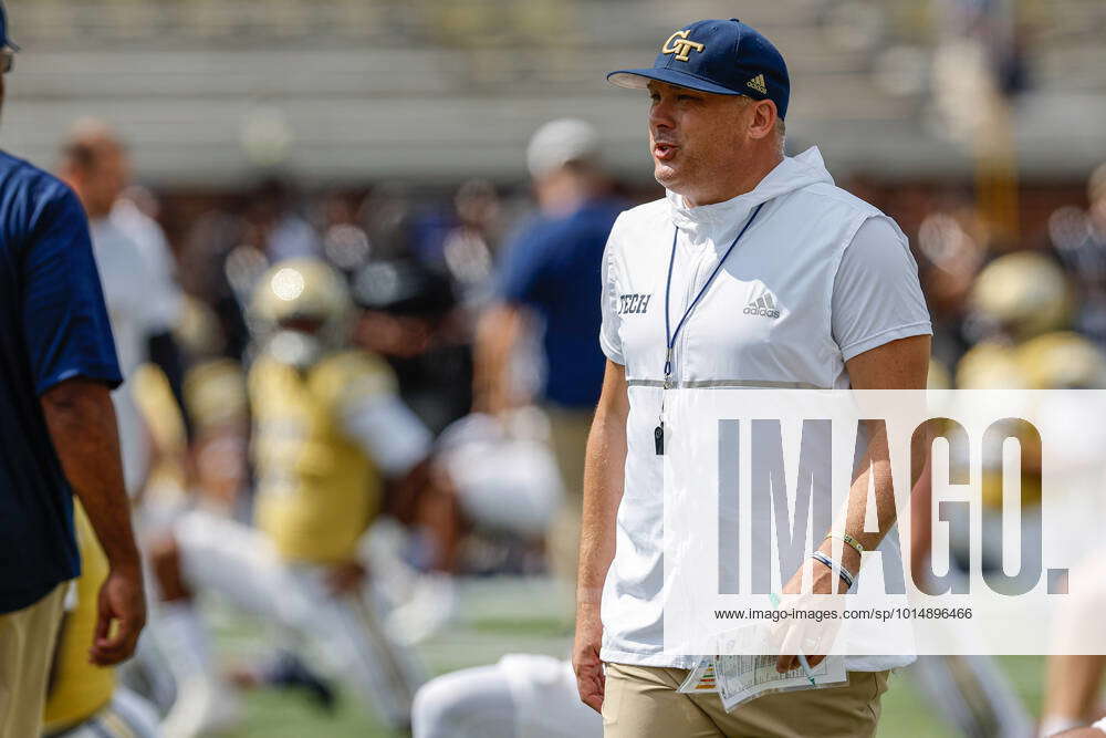 September 17, 2022: Georgia Tech head coach, Geoff Collins, prior to ...