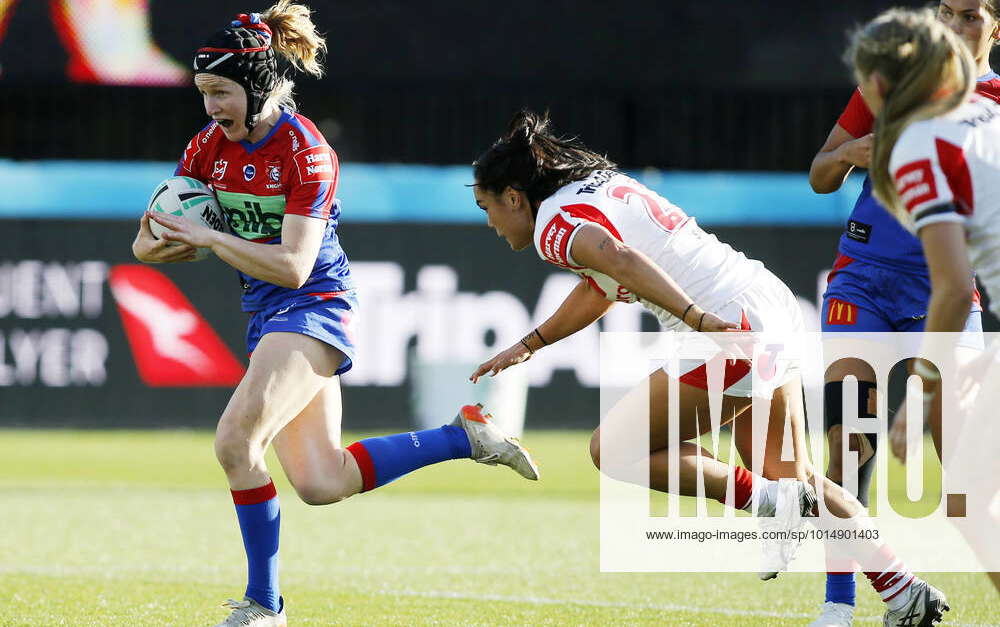 NRLW DRAGONS KNIGHTS, Jessica Gentle of the Knights during the NRLW ...