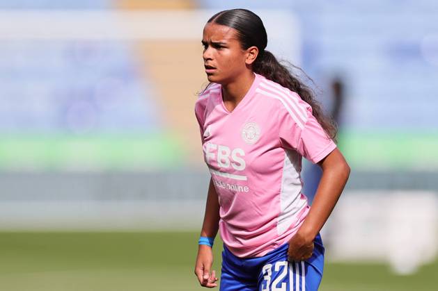 Leicester, England, September 25th 2022: Ava Baker in the warm-up ahead ...