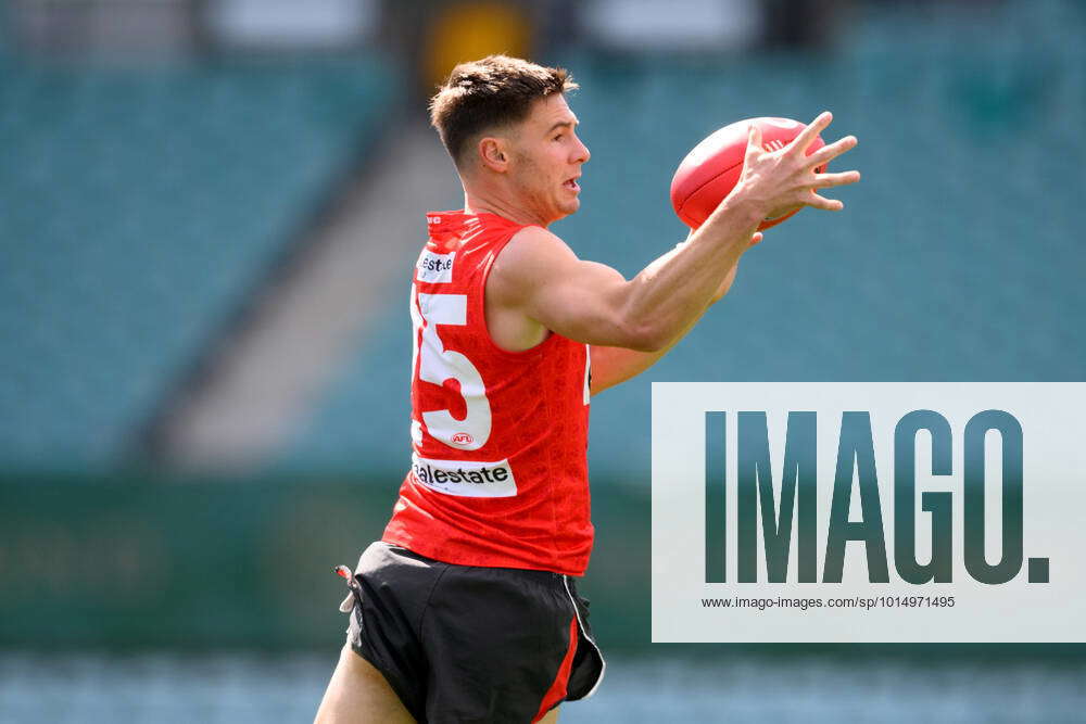 AFL SWANS TRAINING, Ben Ronke of the Swans during a Sydney Swans AFL ...