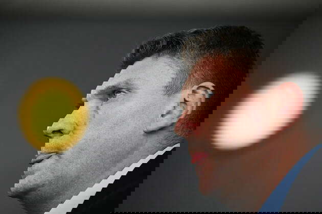 AFL HAWKS JUSTIN REEVES PRESSER, Hawthorn CEO Justin Reeves addresses ...