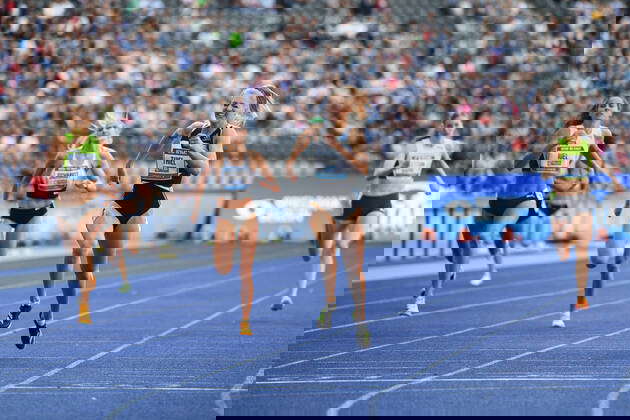 Athletics Berlin 04 09 2022 ISTAF 2022 Womens 400m Alica Schmidt