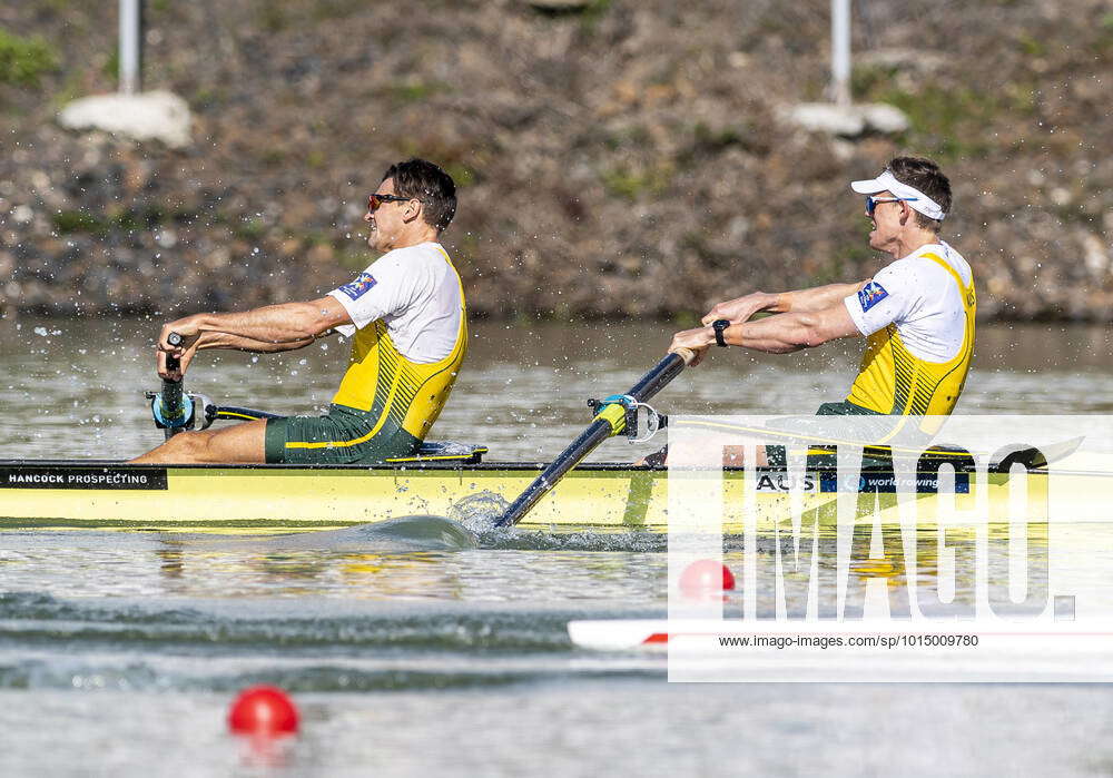 Harley Moore, Alexander Hill of Australia competing during Day 5 of the ...