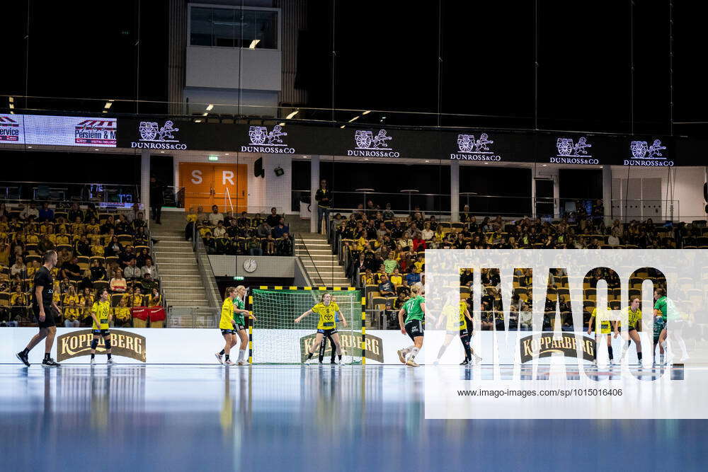 Partille Arena during the handball match in SHE between Sävehof and ...