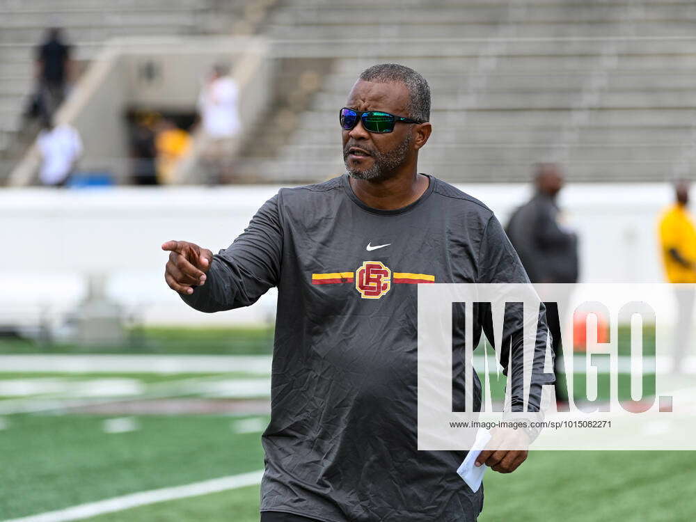 Daytona Beach, FL, U.S: Bethune Cookman Wildcats head coach Terry Sims ...