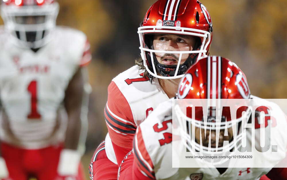 September 24, 2022: Cameron Rising (7) of the Utah Utes under center in ...
