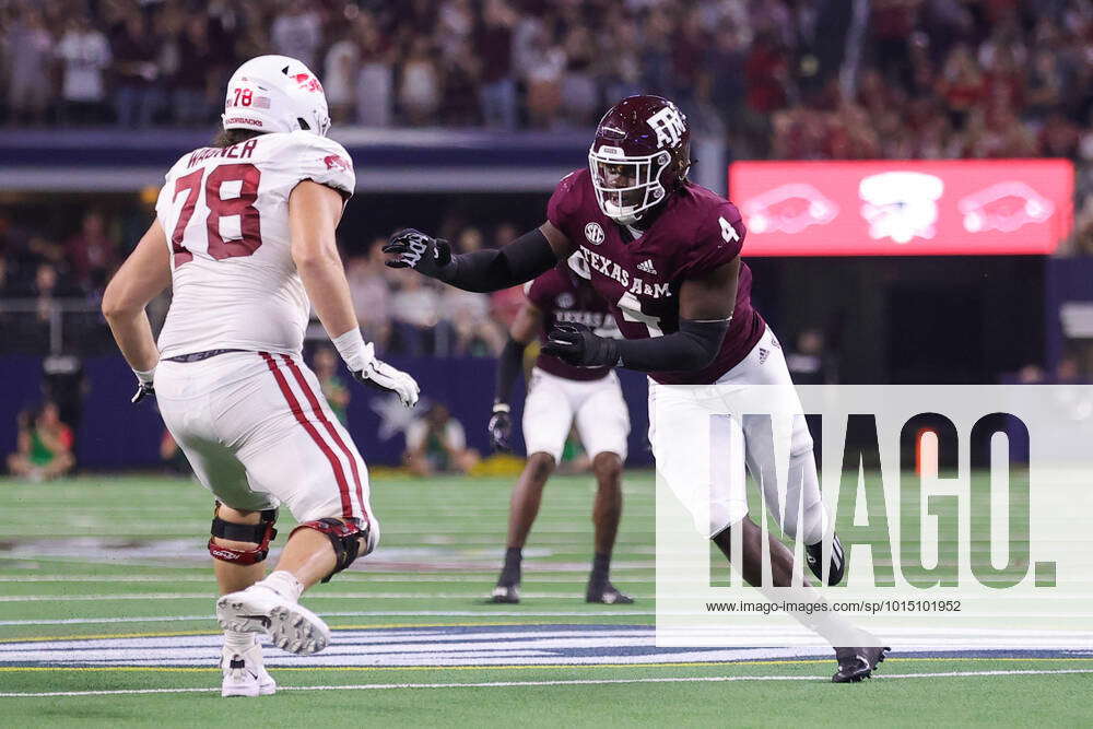 September 24, 2022: Texas A&M Aggie defensive lineman Shemar Stewart (4 ...