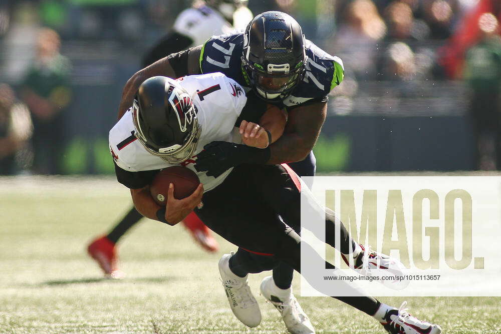 September 25, 2022: Seattle Seahawks defensive end Quinton Jefferson ...