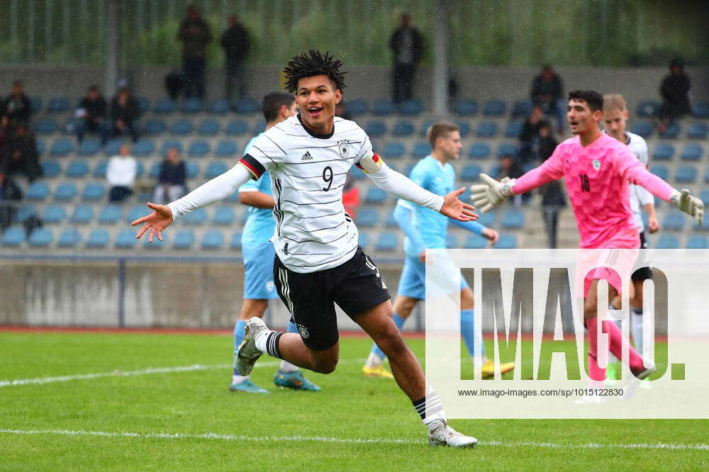 Paris Josua Brunner Germany celebrates his goal for 1 0 against Israel ...