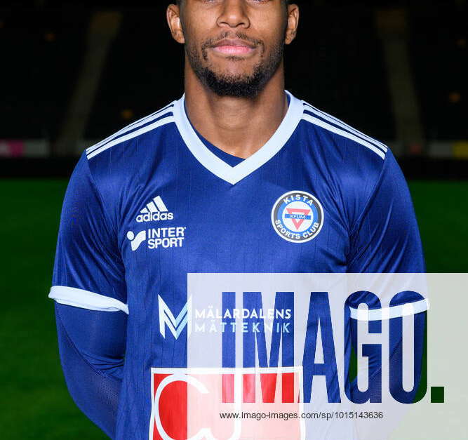 220926 Isak Hien poses for a portrait with the jersey of his parent ...