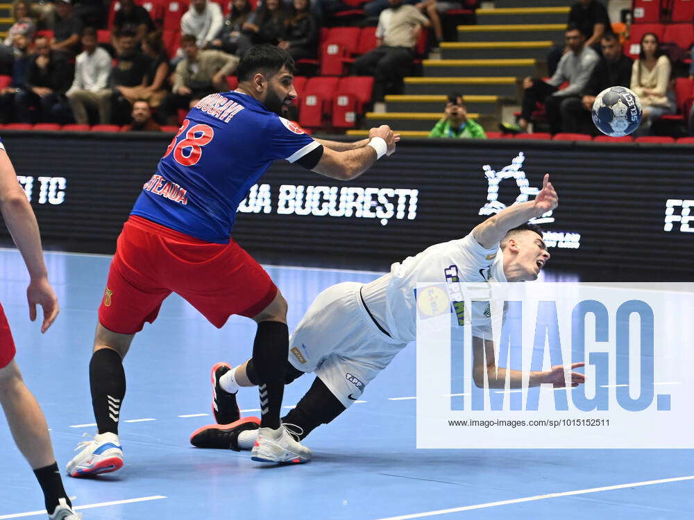 Seyed Alireza Mousavi Ghalehmirz and Kristof Csorgo in the mens ...