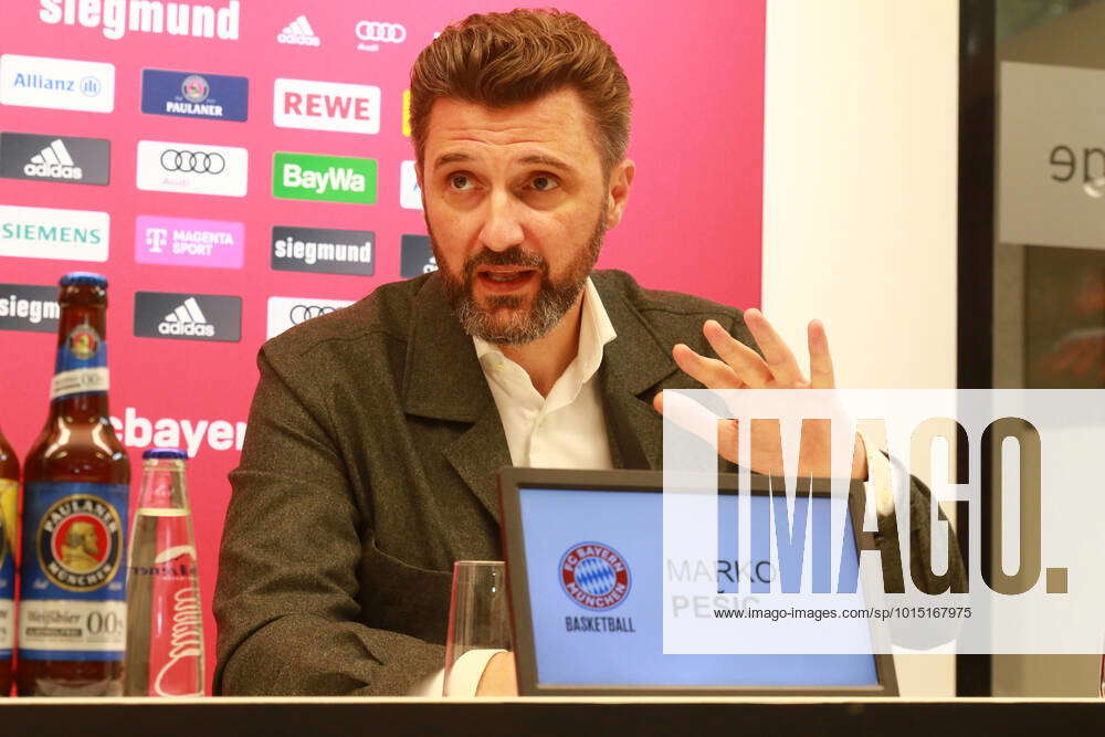 Managing director Marko Pesic, portrait, portrait, basketball ...