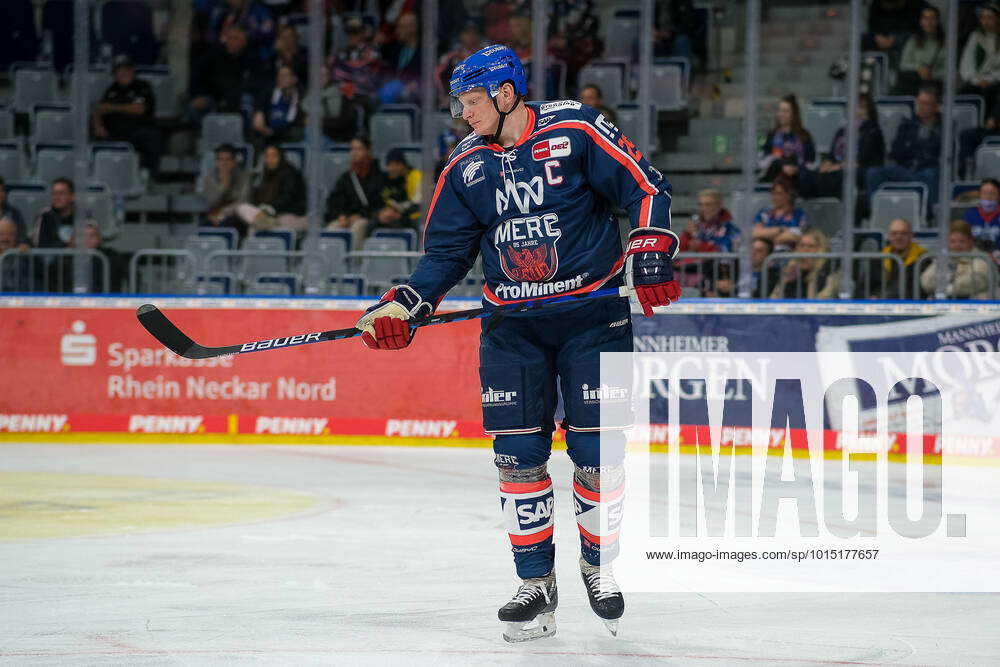 Denis Reul Adler Mannheim, 29 is visibly disappointed sadly dejected ...