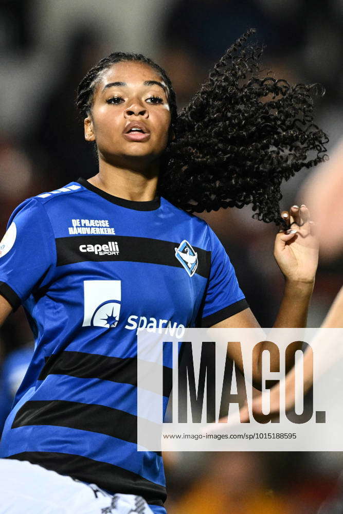 Moccagatta Stadium, 28.09.22 Isabella Bryld Obaze during the UEFA ...