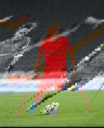 Ismail Korkmaz of Turkey during the Amputee Football World Cup 2022 ...