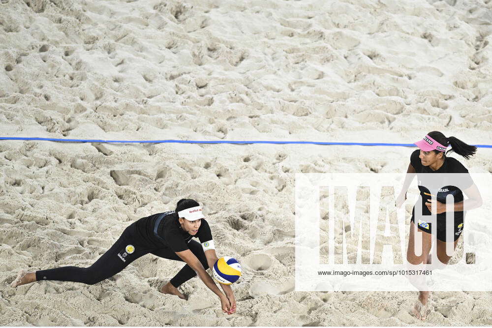 Eduarda Santos Lisboa Duda Ana Patricia Ramos (Bra) BEACH VOLLEY : Paris Beach Pro Tour