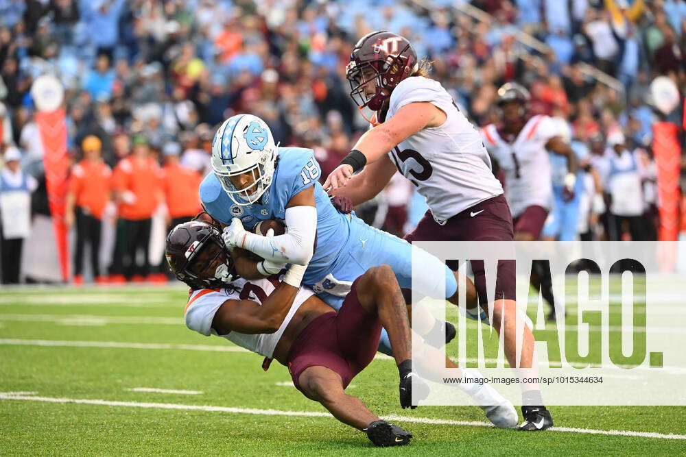 NCAA, College League, USA Football: Virginia Tech at North Carolina Oct ...