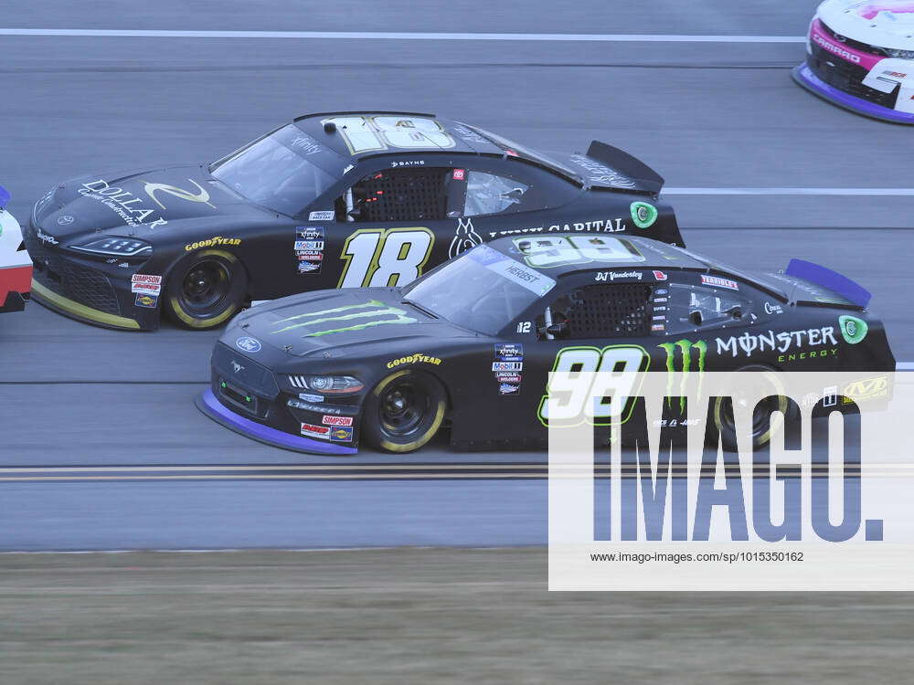 TALLADEGA, AL - OCTOBER 01: Riley Herbst ( 98 Stewart Haas Racing ...