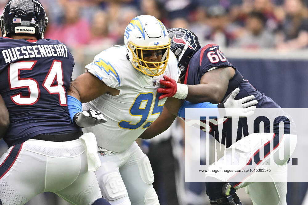 October 2, 2022, Houston, Texas, USA: Los Angeles Chargers defensive ...