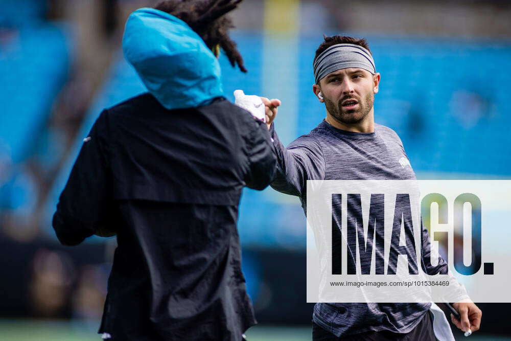 : Carolina Panthers wide receiver Robbie Anderson and quarterback Baker ...
