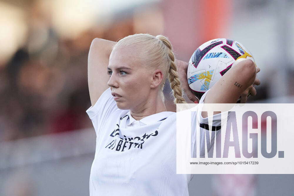 ESP: Athletic Club v Real Madrid - La Liga F Sofie Svava of Real Madrid ...
