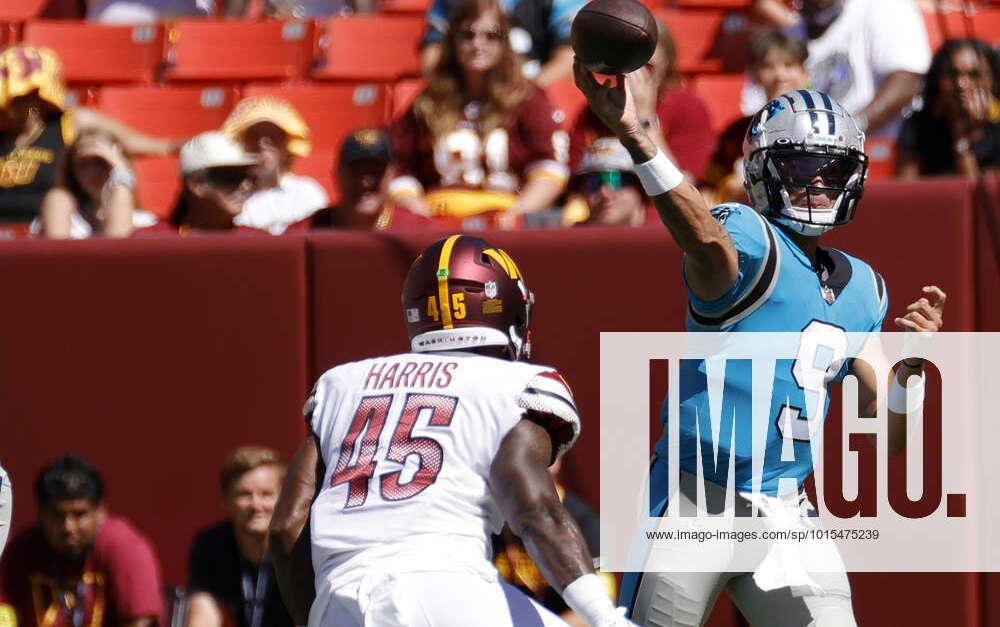 NFL, American Football Herren, USA Carolina Panthers at Washington ...