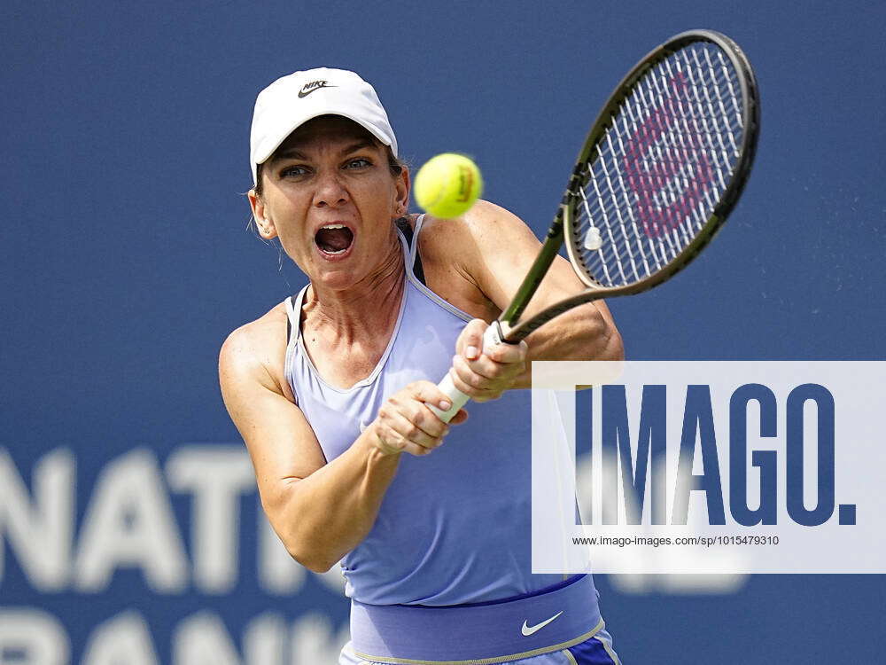 Tennis: National Bank Open, Aug 14, 2022; Toronto, ON, Canada; Simona ...