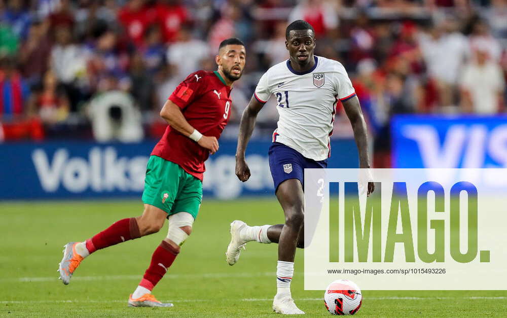 Soccer: Morocco at USA, Jun 1, 2022; Cincinnati, Ohio, USA; United ...