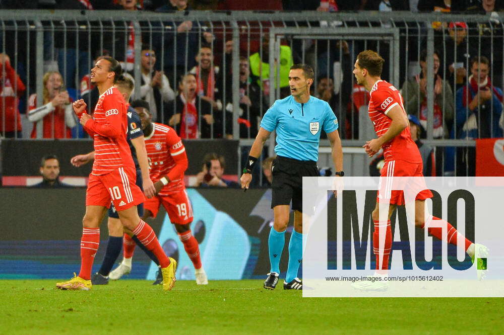 Goal celebration FC Bayern Munich, Goal by Sane FC Bayern Munich , 04 ...