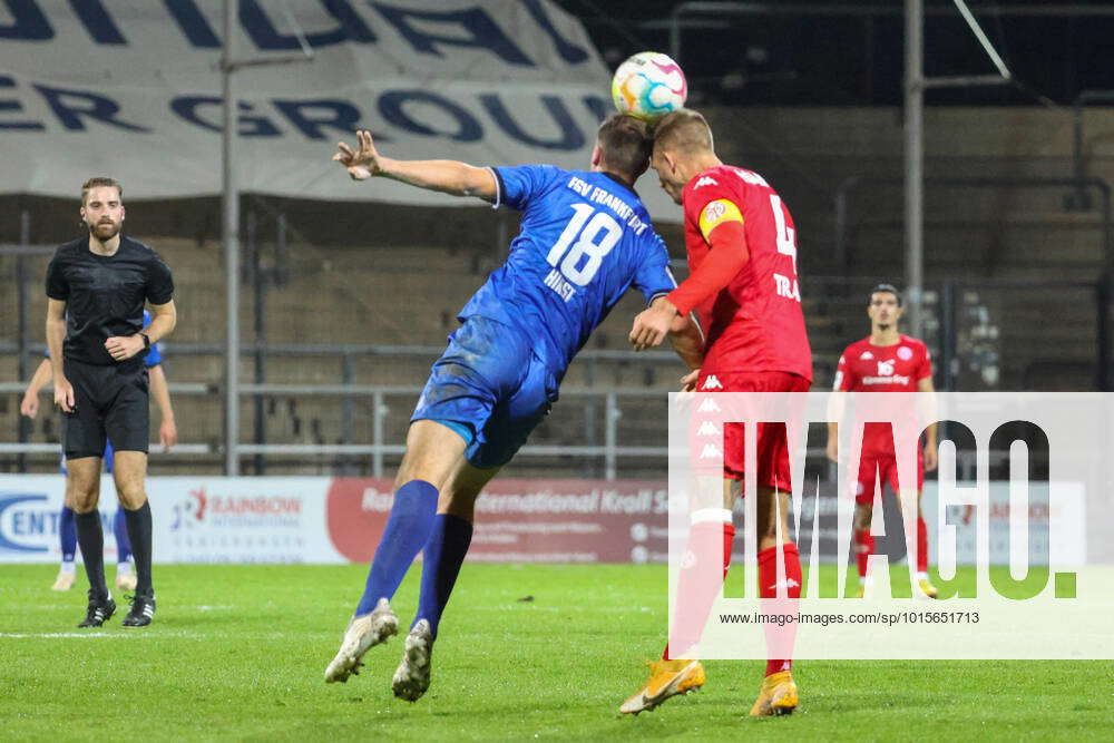 Fabian Reuter SR , Referee ,Hirst Jake, FSV Frankfurt, 18 ,Trapp ...