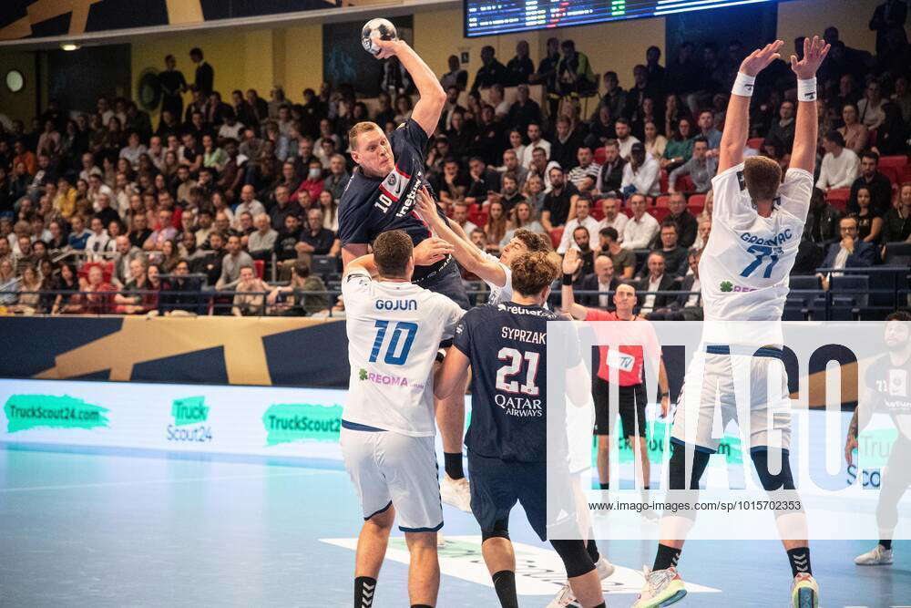 Dainis Kristopans HANDBALL : PSG vs Zagreb - Ligue des Champions - JournÃ e