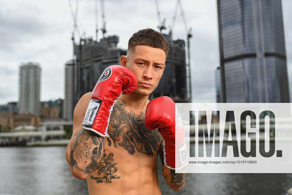 BOXING LIAM PARO MEDIA OP, Boxer Liam Paro poses for a photo during a ...