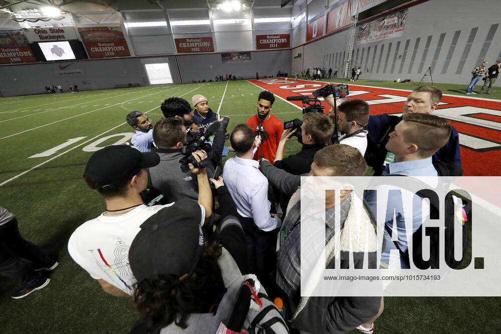 NCAA, College League, USA Football: Ohio State Pro Day, Mar 23, 2022 ...