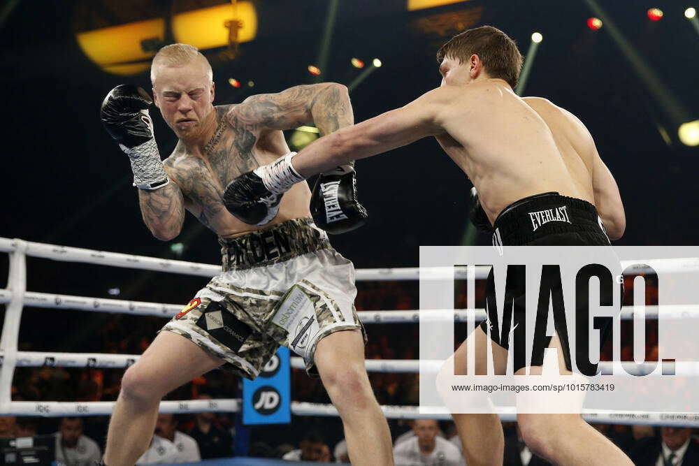 BOXING HOGAN EGGINGTON, Nikita Tzyu and Darkon Dryden during their ...