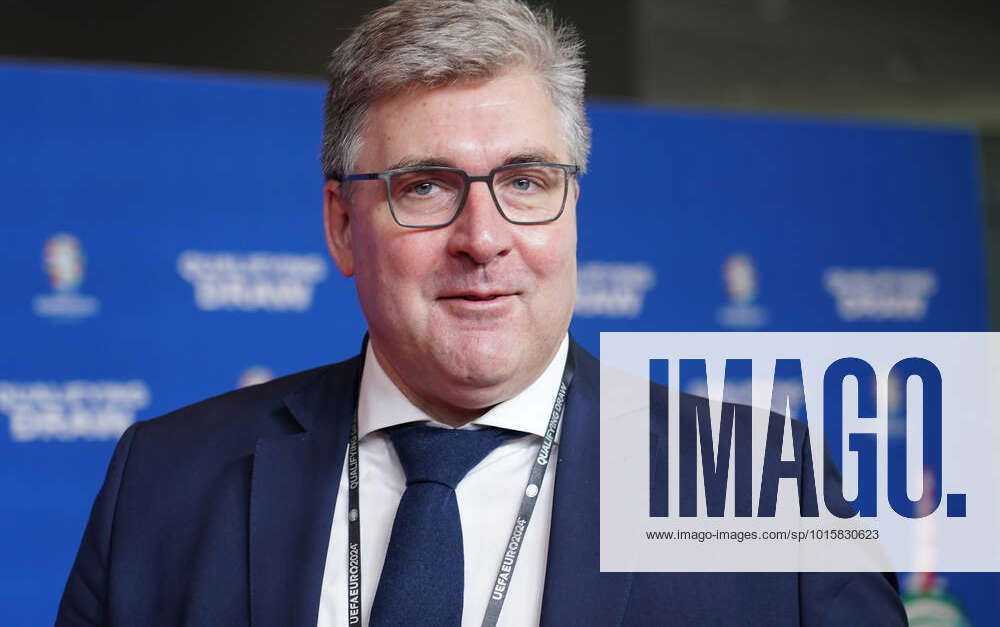 Frank Hellmann Eintracht Frankfurt at the draw of the qualifying groups ...