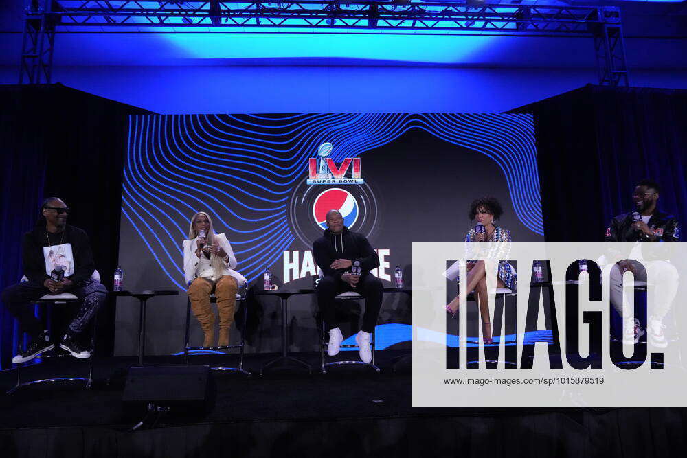 NFL, American Football Herren, USA Super Bowl LVI-Halftime Show press ...