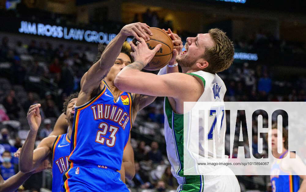 NBA, Basketball Herren, USA Oklahoma City Thunder at Dallas Mavericks ...