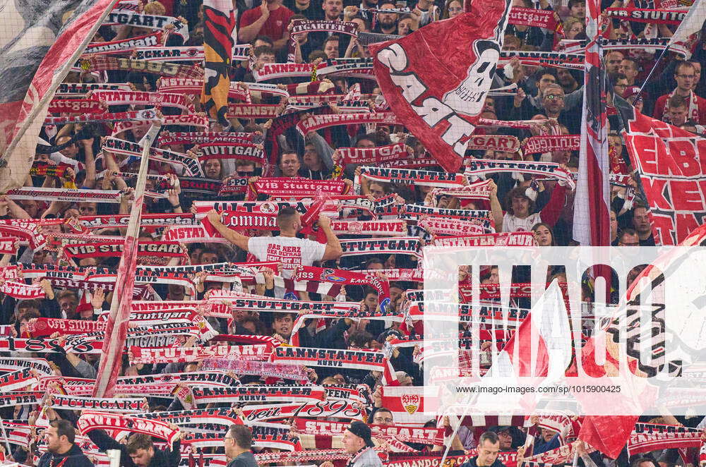 VFB fans in the match VFB STUTTGART - 1.FC UNION BERLIN 0-1 1.German ...