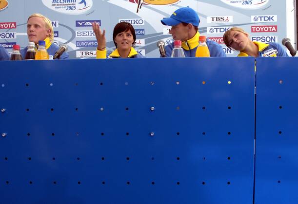 Bilden ingar i SPORTPAKET Friidrotts-VM. För övriga BETALBILD tom ...