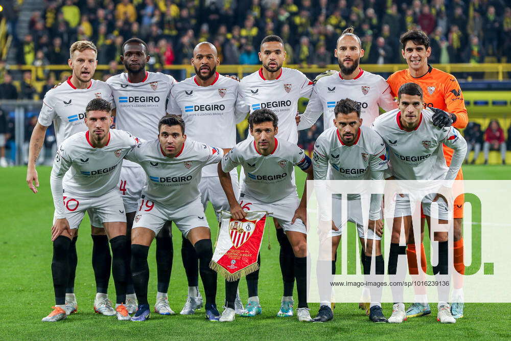 Sevilla FC Mannschaftsfoto, GER, Borussia Dortmund BVB vs. Sevilla FC ...