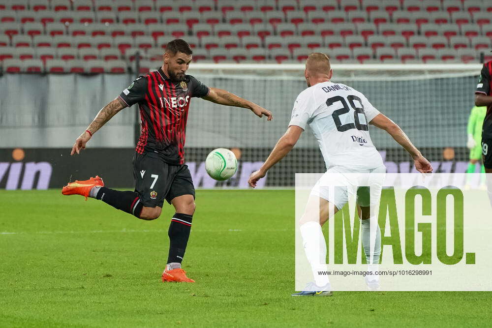 Andy Delort (OGC Nice) FOOTBALL : OGC Nice vs Slovacko - europa ...