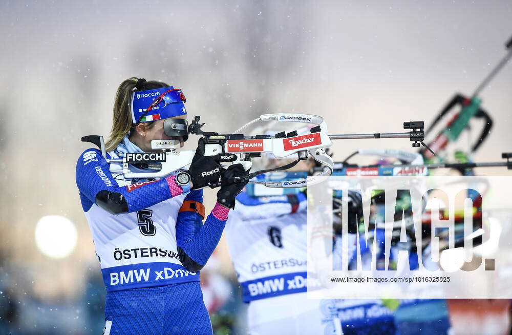 ÖSTERSUND 20171203 Lisa Vittozzi, Italy, during the womens 10 km ...