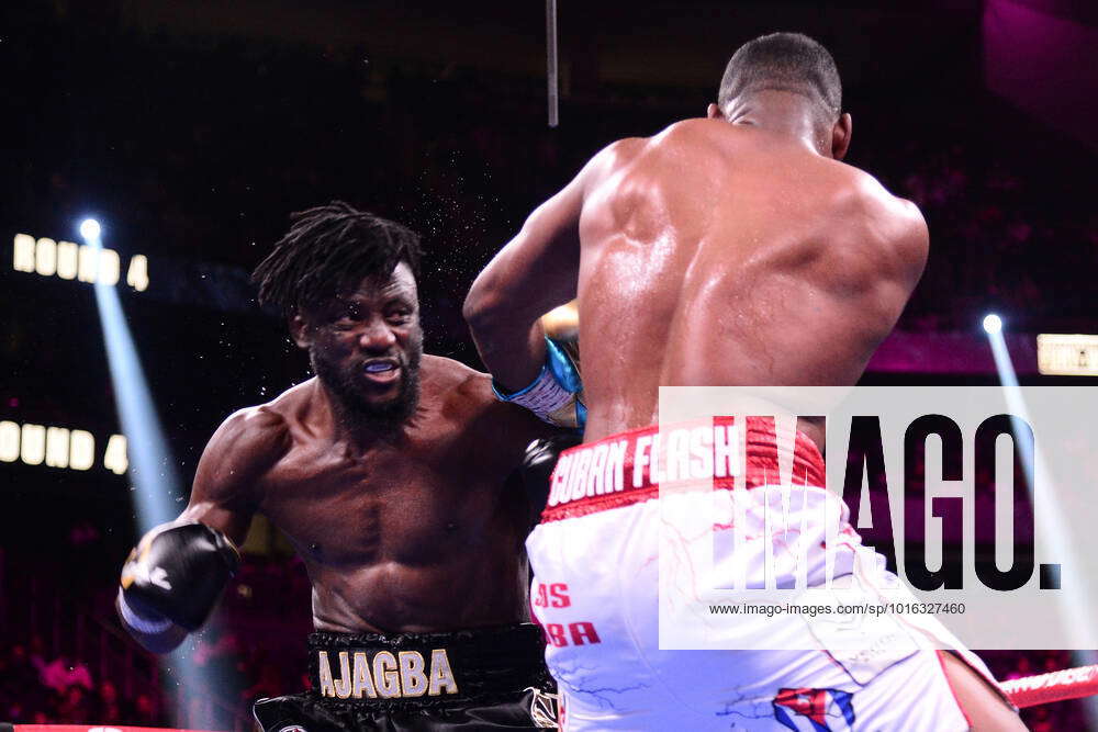 Boxing: Sanchez vs Ajagba, Oct 9, 2021; Las Vegas, Nevada, USA; Frank ...
