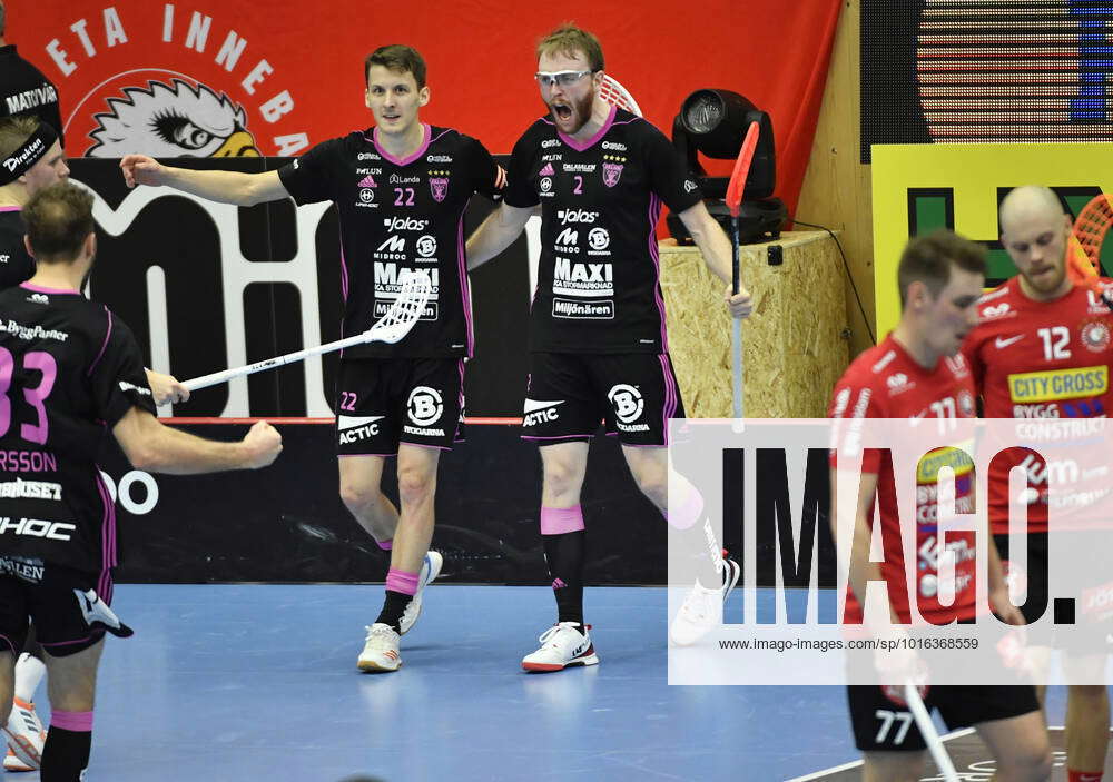 Uppsala 20190116 Faluns Johan Samuelsson 22 celebrates with has Johan ...