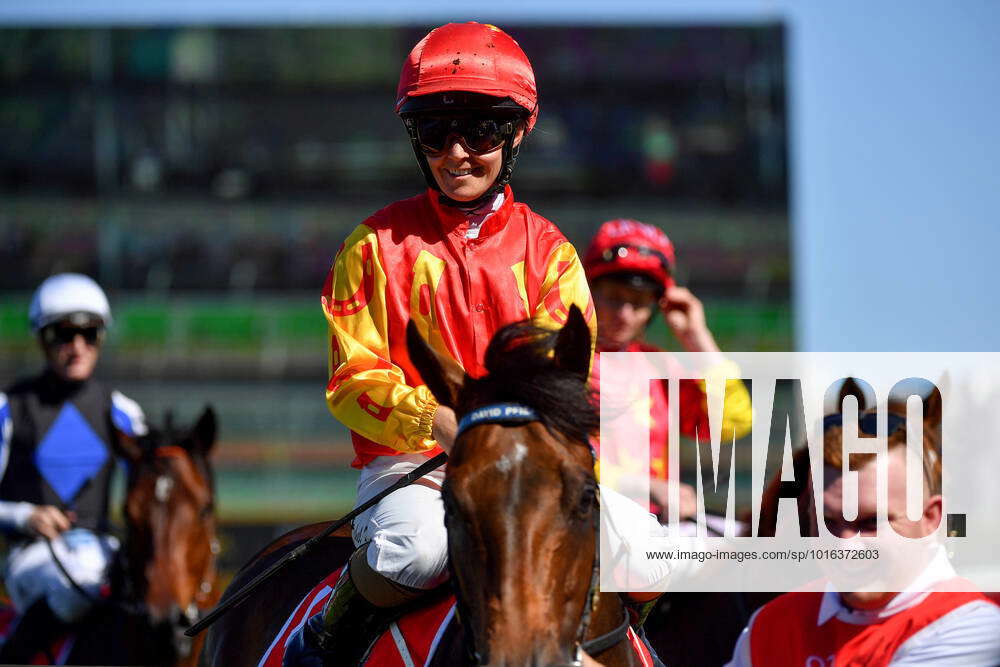 RACING THE EVEREST, Jockey Rachel King returns to scale after riding ...