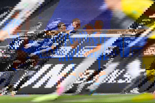 Sirius Tashreeq Matthews celebrates after 2 0 during the soccer match ...