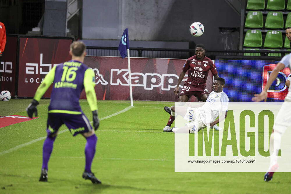 Jallow Ablie 36 (METZ) FOOTBALL : Metz vs Sochaux- Ligue 2 -15 10 2022 ...