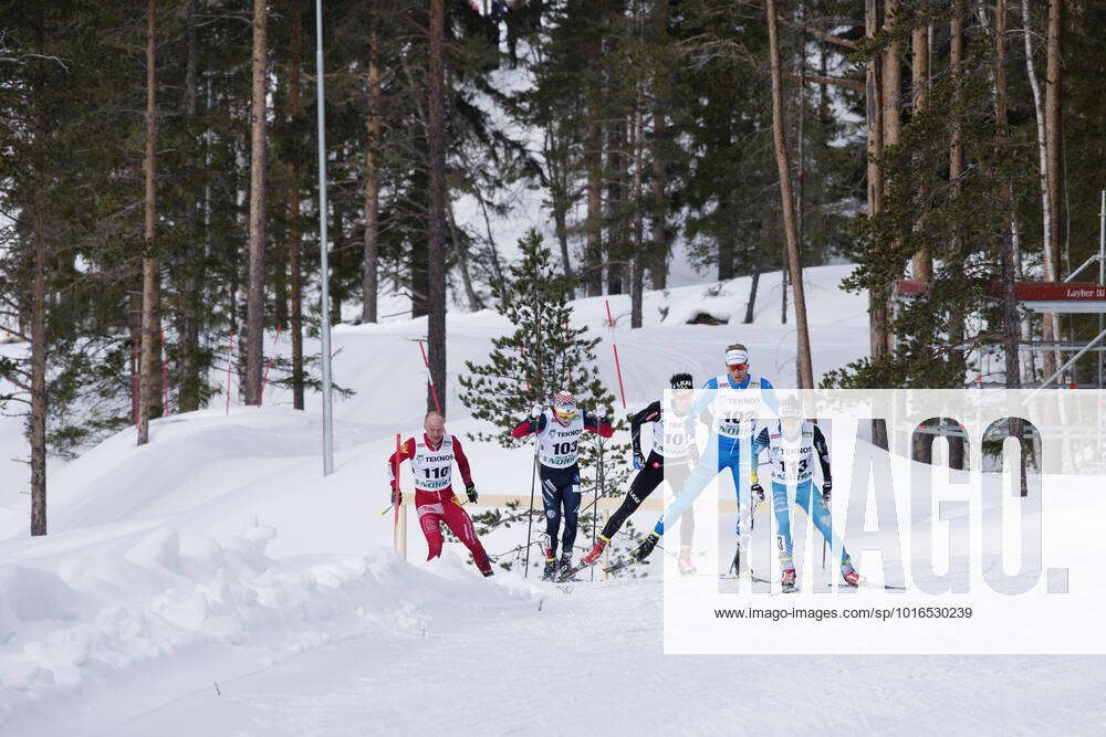 SKELLEFTEA 180321 Petter Engdahl ahead of Daniel Rickardsson, Marcus ...