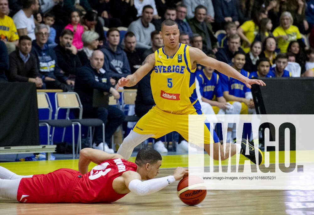 MALMÖ 2019 02 21 Swedens Elijah Clarance during the EC qualifying match ...